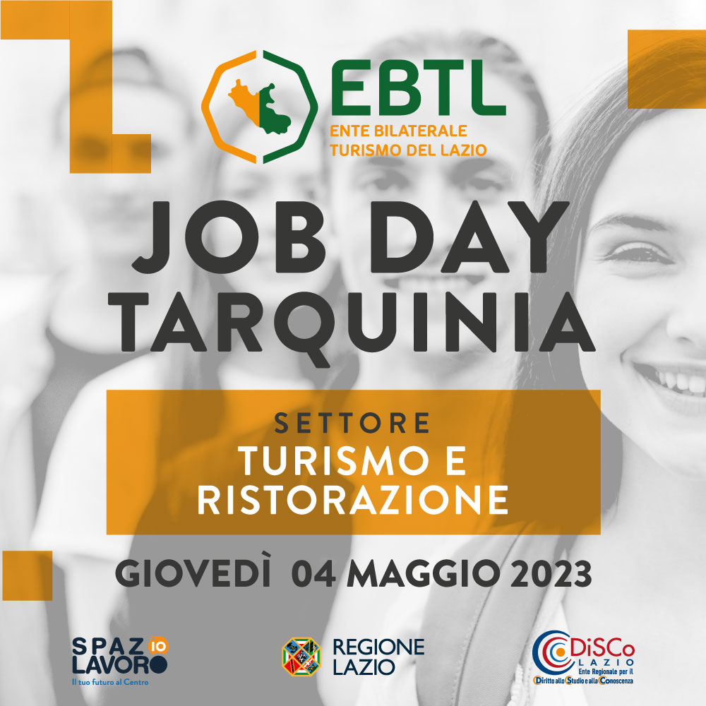 Job Day Tarquinia - 4 maggio - Confcommercio Lazio Nord